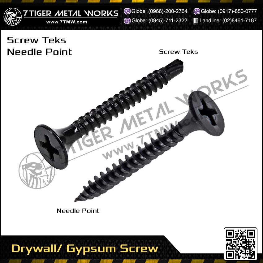 Dry Wall/ Gypsum Screw - Bolt and Nut Supplier Philippines