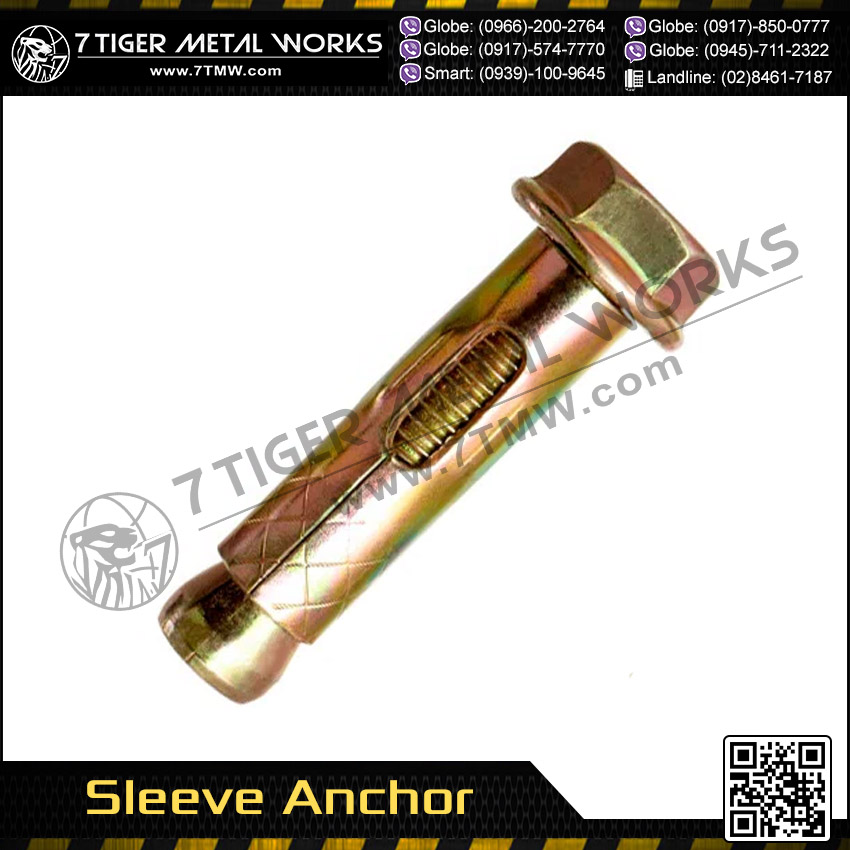 Sleeve Anchor / Flange Head Expansion Bolt - Bolt and Nut Supplier ...