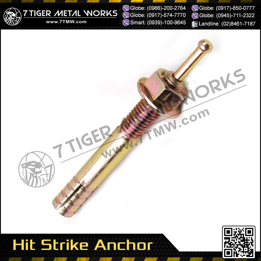 Hit Anchor / Strike Anchor Expansion Bolt - Bolt and Nut Supplier Philippines