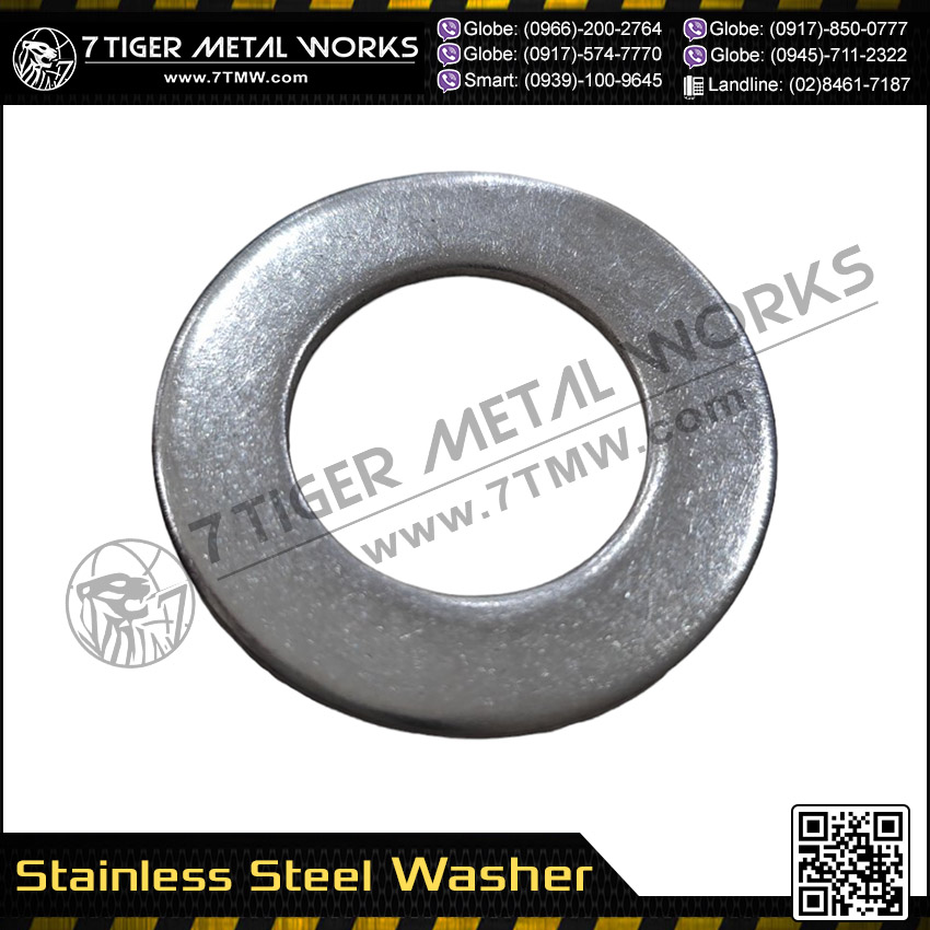 SS304 Flat Washer - Bolt and Nut Supplier Philippines