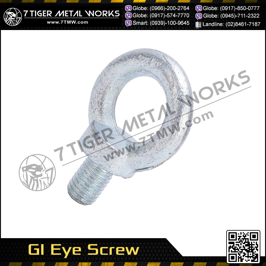 GI Eye Screw - Bolt and Nut Supplier Philippines