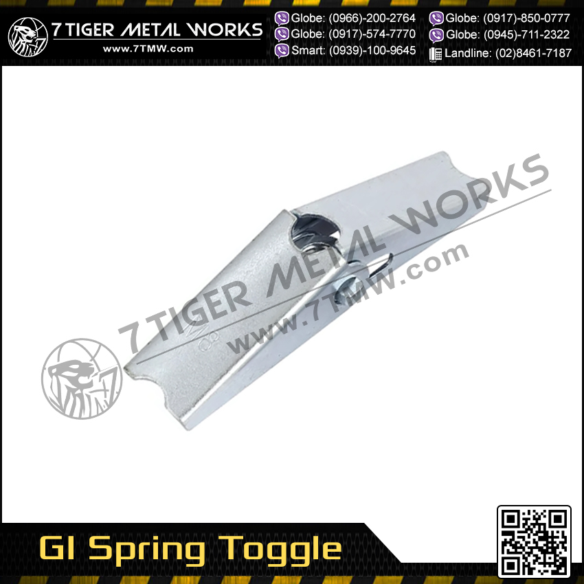 Galvanized Iron Spring Toggle Nut - Bolt and Nut Supplier Philippines