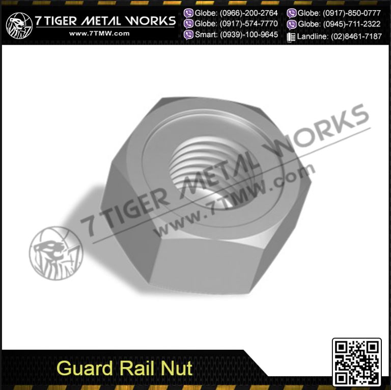 Guard Rail Nut - Bolt and Nut Supplier Philippines