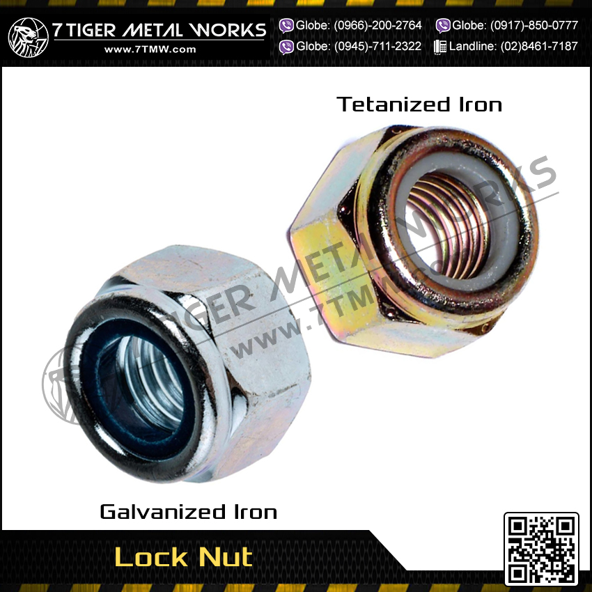 Lock Nut - Bolt and Nut Supplier Philippines