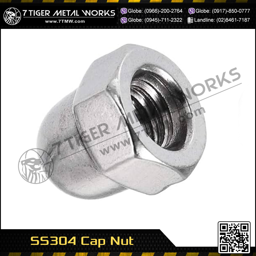 SS304 Cap/ Dome Nut - Bolt and Nut Supplier Philippines