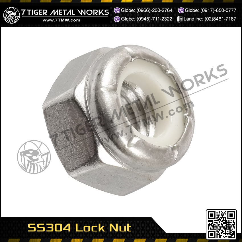 SS304 Lock Nut - Bolt and Nut Supplier Philippines
