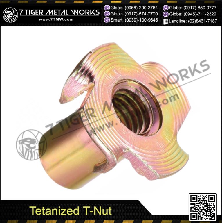 Galvanized Iron T-Nut - Bolt and Nut Supplier Philippines