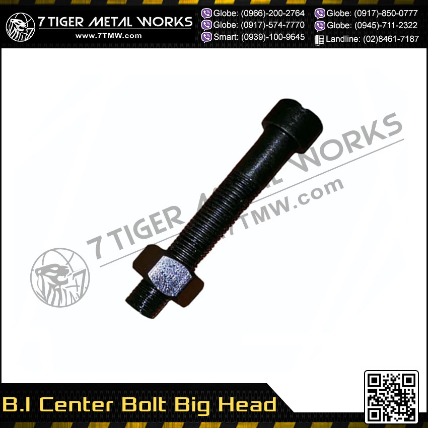 Black Iron Center Bolt Imported - Big Head - Bolt and Nut Supplier ...