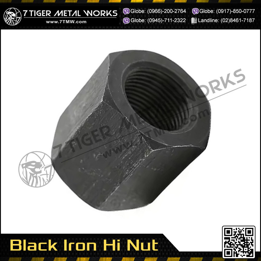 Black Iron HI Nut - Bolt and Nut Supplier Philippines
