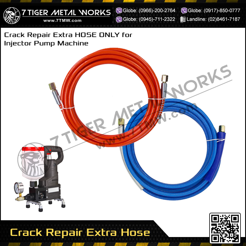 Crack Repair Extra HOSE ONLY for Injector Pump Machine (HOSE ONLY SPARE PARTS) - Bolt and Nut ...