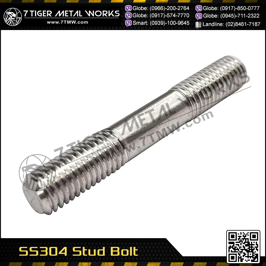 SS304 Stud Bolt - Bolt and Nut Supplier Philippines
