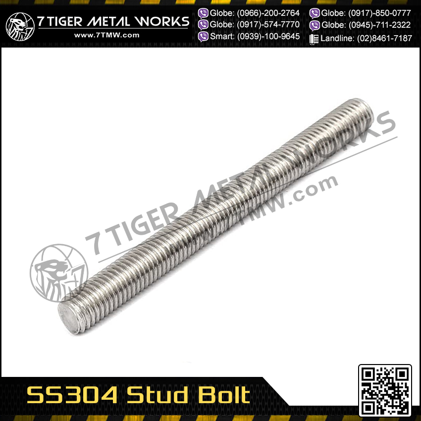 SS304 Stud Bolt - Bolt and Nut Supplier Philippines